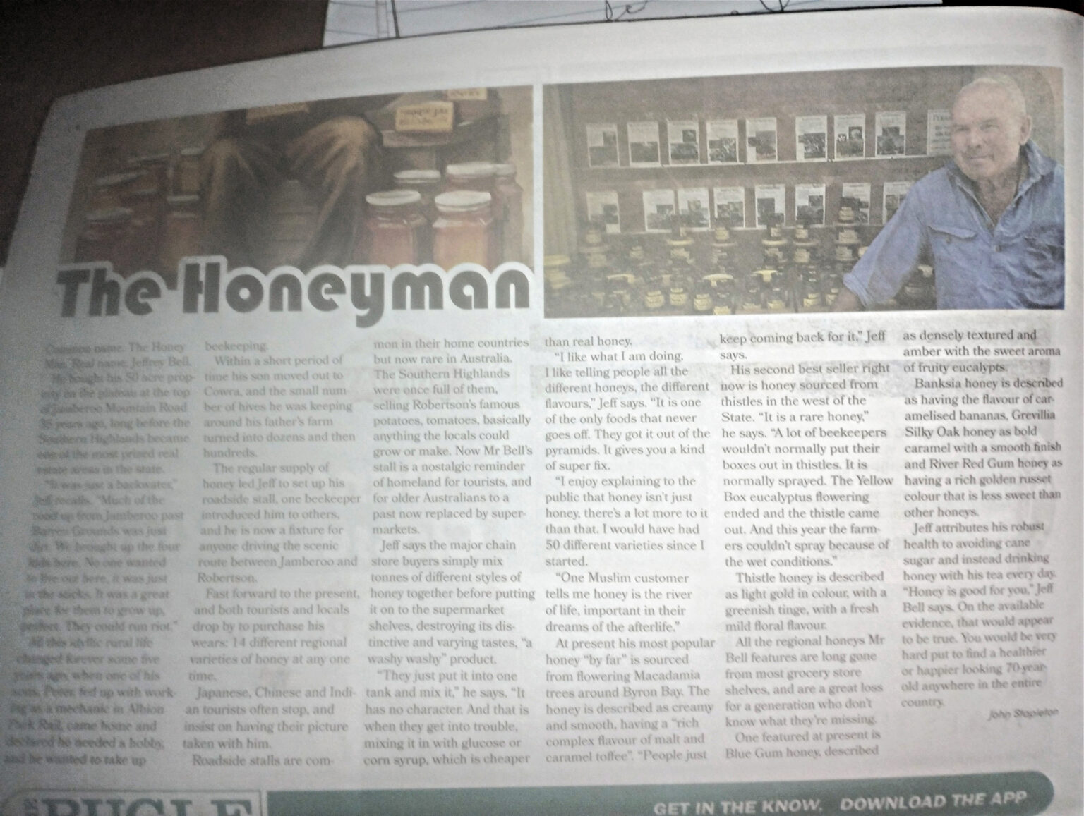 The Honey Man – John Stapleton Journalism
